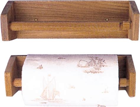 Teak Keukenrolhouder Hoog Model 33 X 95 X 95 Cm George Kniest