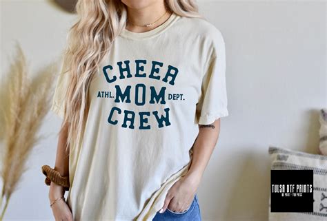 Dtf Cheer Mom Crew Transfer Tulsa Dtf Prints