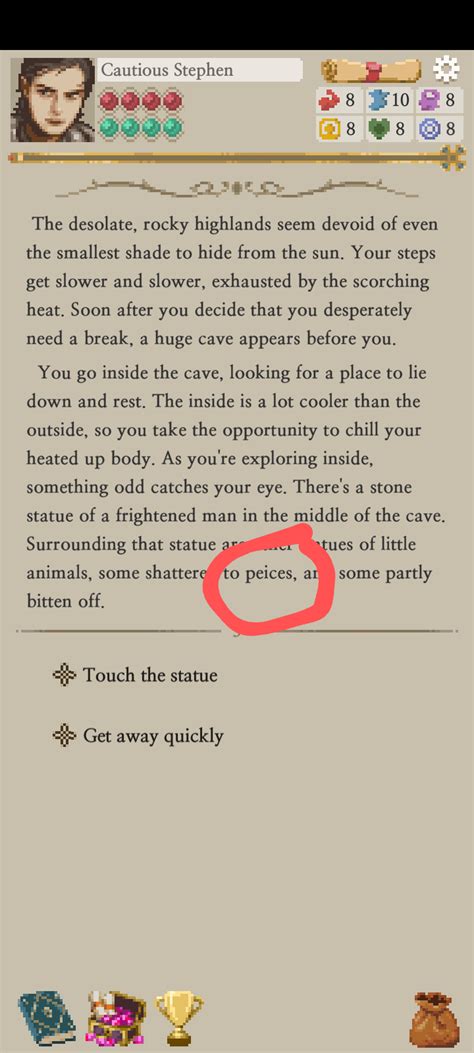 Found A Minor Spelling Mistake Rlifeinadventure