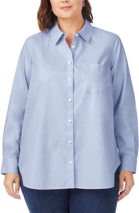 Blue Plus Size Blouses Nordstrom