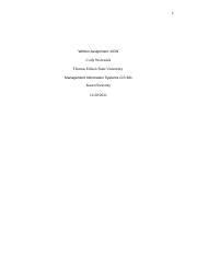 Written As 1 301 3 Docx 1 Written Assignment 1 CW Cody Worswick