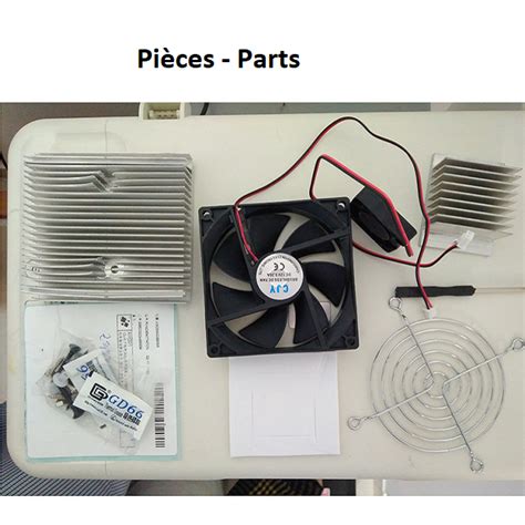 Tec1 12706 3c 3 Core Thermoelectric Cooler Peltier Kit For Tec1 12706