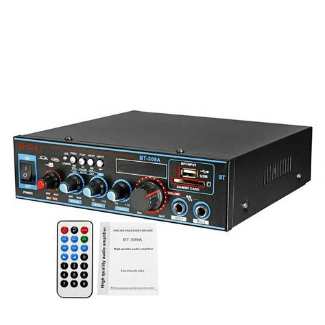 WZMACNIACZ AMPLITUNER BL STEREO FM HIFI SD Pilot 10170590696