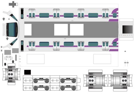 5호선 4차도입분 전동차 전개도 배포 네이버 블로그