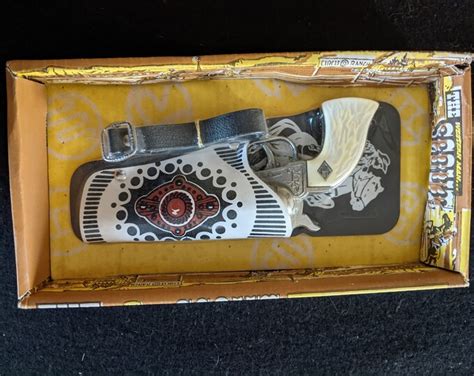 The Scout Vintage Toy Cap Gunholster Sealed In Original Box Etsy
