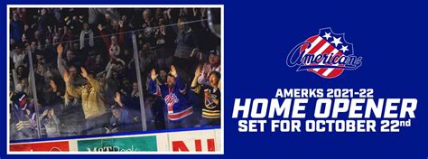 Amerks 2021 22 Home Opener Set For Friday Oct 22 Rochester Americans