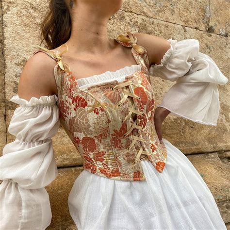 Ren Faire Bodice Underbust Etsy
