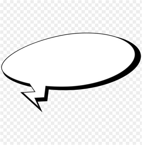Comic Speech Bubble Png