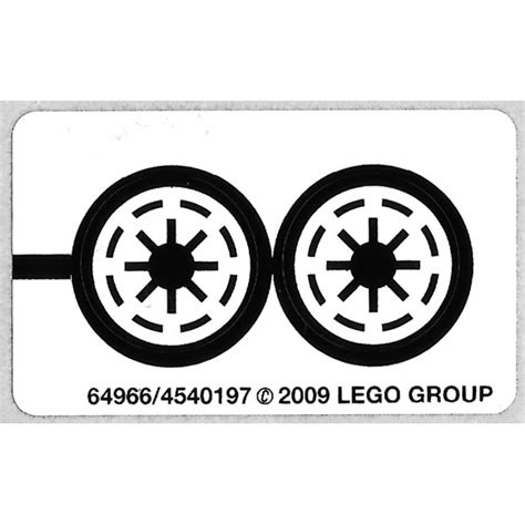 Lego® Stickers Star Wars Lego® Autocollant Sticker Set 8014 Star