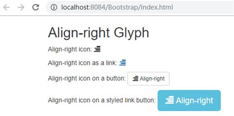 吴裕雄 Bootstrap 前端框架开发——bootstrap 字体图标glyphicons：glyphicon Glyphicon