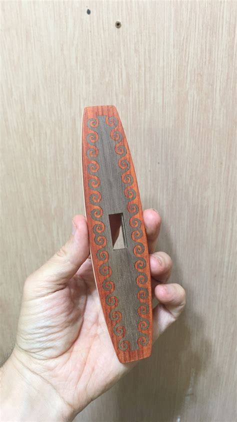 Wooden Two Handed Xiphos Sword Made On A Glowforge Glowforge Owners