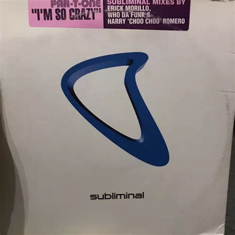 Par T One Im So Crazy Muchobeat Vinyl House Mercadolibre
