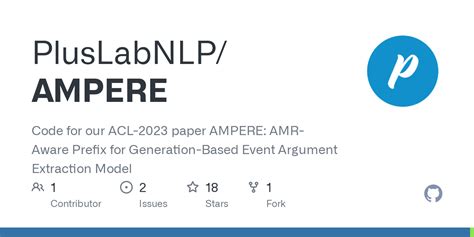 GitHub PlusLabNLP AMPERE Code For Our ACL Paper AMPERE AMR Aware Prefix For Generation