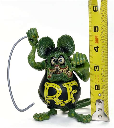 Vintage Rat Fink Rat A Tude Action Figure Skateboard Ed 1999 Ed Roth 4699284010