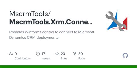 Activity · Mscrmtoolsmscrmtoolsxrmconnection · Github