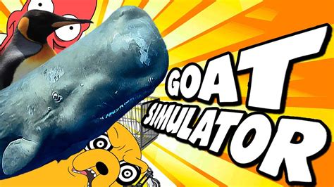 Goat Simulator Whale Goat Classy Goat Easter Eggs And More Youtube