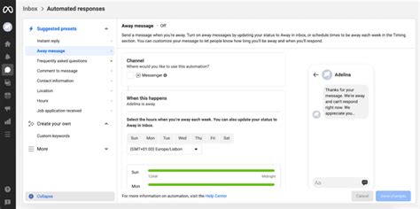 Guide To Using Facebook Messenger For Business With Examples Sendinblue