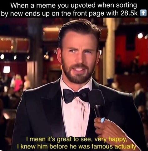 Every Upvote Matters Meme Guy