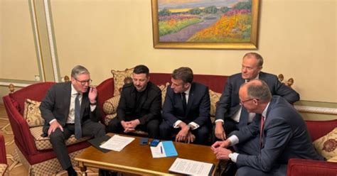 კიევში შეკრებილი ლიდერები ტრამპს ტელეფონით ესაუბრნენ ცეცხლის შეწყვეტის გეგმაზე