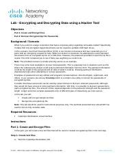 Encrypting Decrypting Data Hacker Tool Tutorial Course Hero