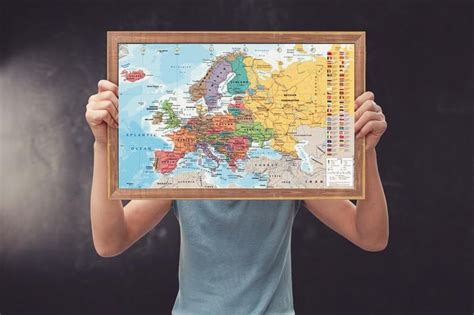 Mapa Europy Plakat 91 5x61 Cm Arena Pl