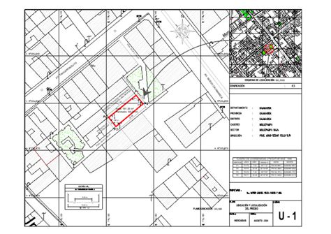 Croquis De Ubicacion Y Localizacion Agua Rev0 Pdf
