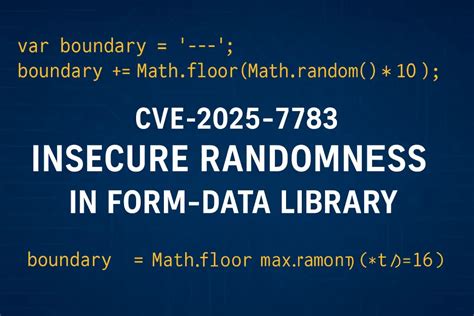 Critical Flaw Cve 2025 7783 Cvss 94 In Form Data Library Exposes Millions Of Apps To