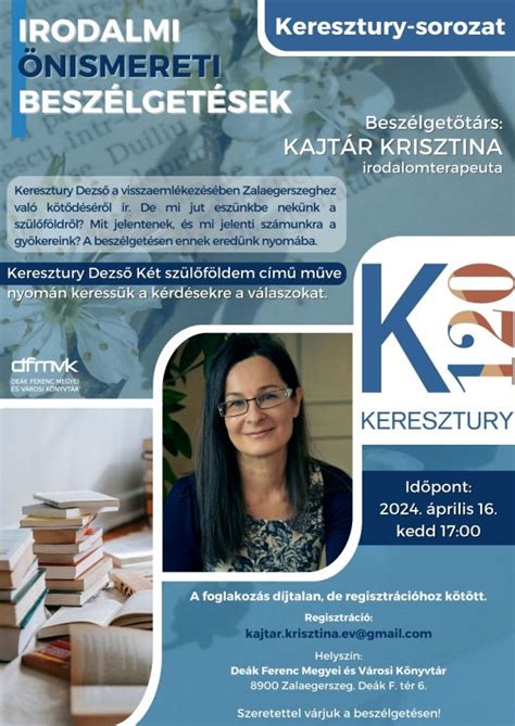 Zalaegerszeg Turizmusa Kajtár Krisztina Irodalmi önismereti