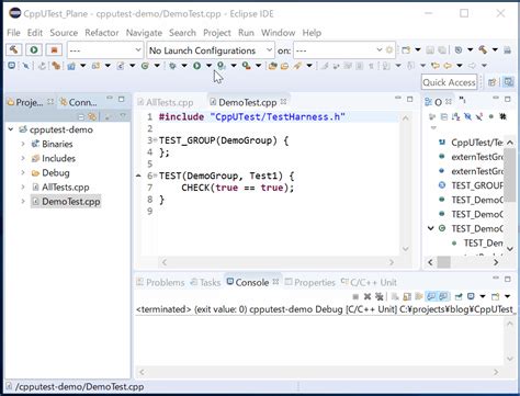 【丁寧解説】cpputestをeclipseで動かす ゆっきぶろぐ