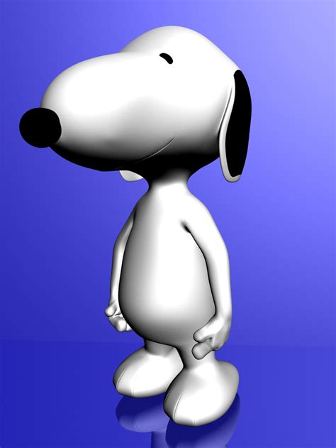 Snoopy 3d By 3dsud On Deviantart