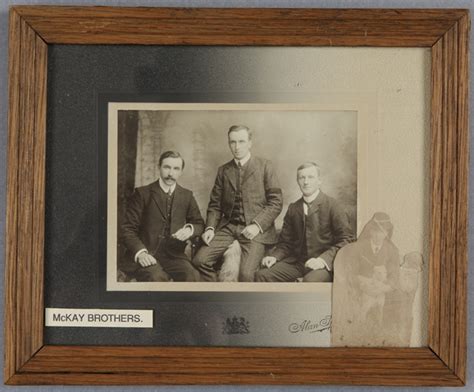 Framed Photograph Mckay Brothers Spicer Alan 1903 1910 Rifw2021