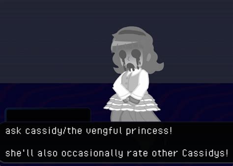 Ask Cassidy The Vengeful Princess Rgachafnaf