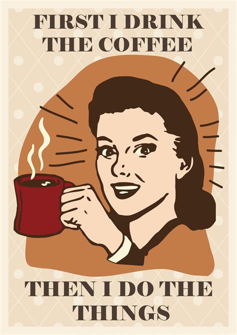 Coffee Vintage Retro Poster Free Stock Photo Public Domain Pictures