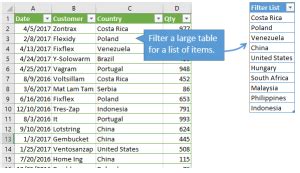 Ways To Filter For List Of Items In Excel Video Tutorial Excel Campus