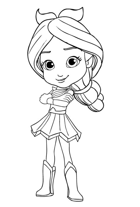 Desenhos De Indigo Allfruit De Rainbow Rangers Para C