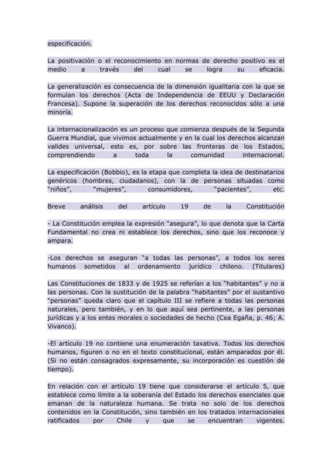 De Los Derechos Y Deberes Constitucionales PDF