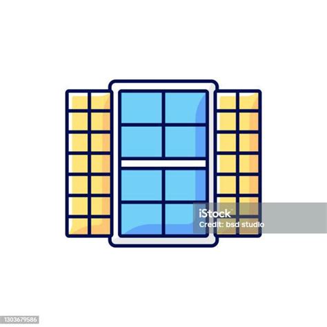 창 셔터 Rgb 색상 아이콘 가리기에 대한 스톡 벡터 아트 및 기타 이미지 가리기 가정 생활 개념 Istock