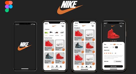 Nike Shoes On Ios App Figma