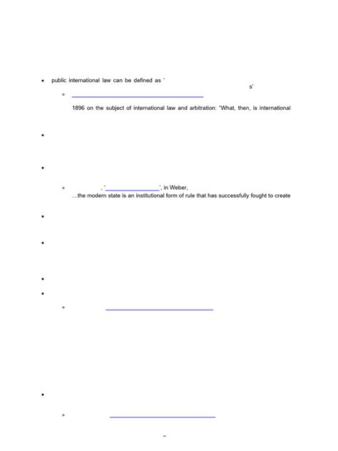 Lec01 Notes Pdf International Law Treaty
