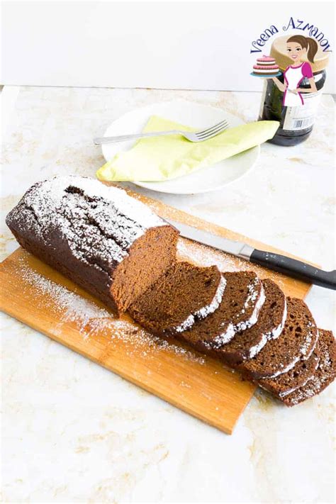 Spiced Gingerbread Loaf Cake Veena Azmanov