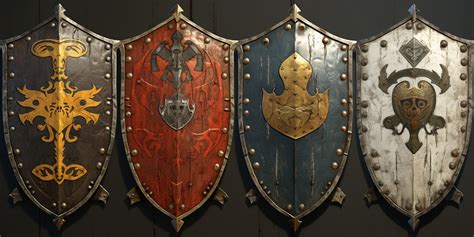 Medieval Shield Symbols And Their Meanings