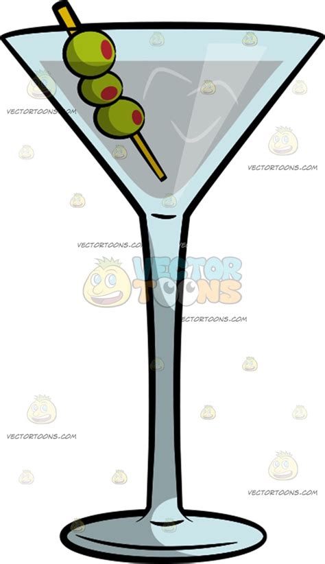 Martini Glasses Cartoon Free Download On Clipartmag
