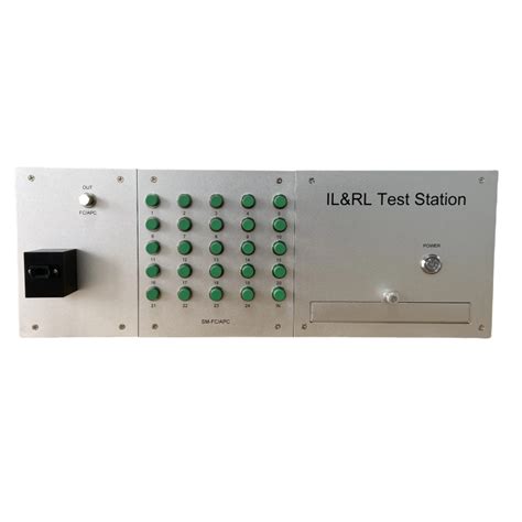 Bench Top Optic Ilrl Tester Mpo 12f 24f Insertion Loss Test Station