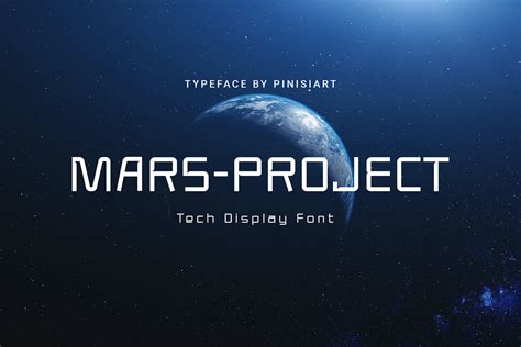 Mars Project Free Font Hey Fonts