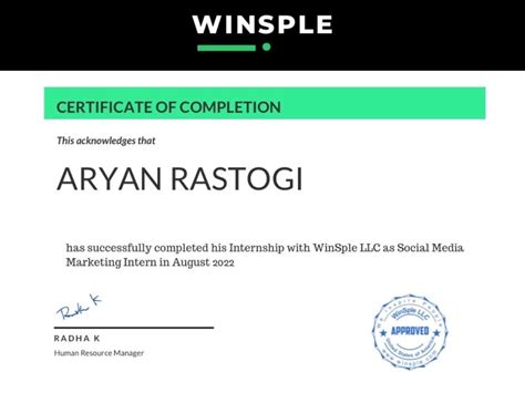Aryan Rastogi On Linkedin Thankyou Like Intern2022 Internship2022