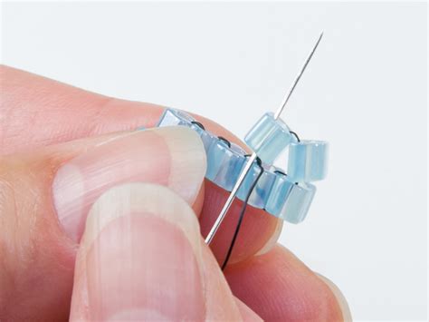 How To Decrease And Increase Brick Stitch