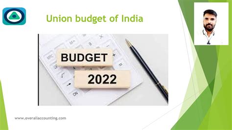 Highlights Of Union Budget Overall Accounting