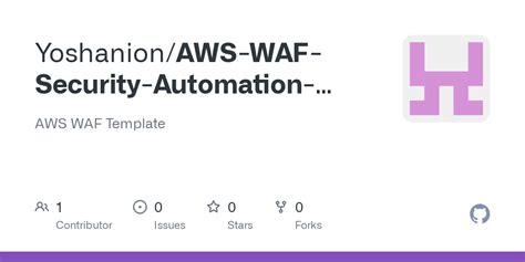 Github Yoshanionaws Waf Security Automation Template Aws Waf Template