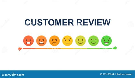 Emotion Feedback Scalethe Scale Of Emotions Vector Illustration 150252080