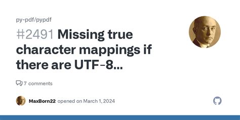 missing true character mappings if there are utf 8 characters encoded